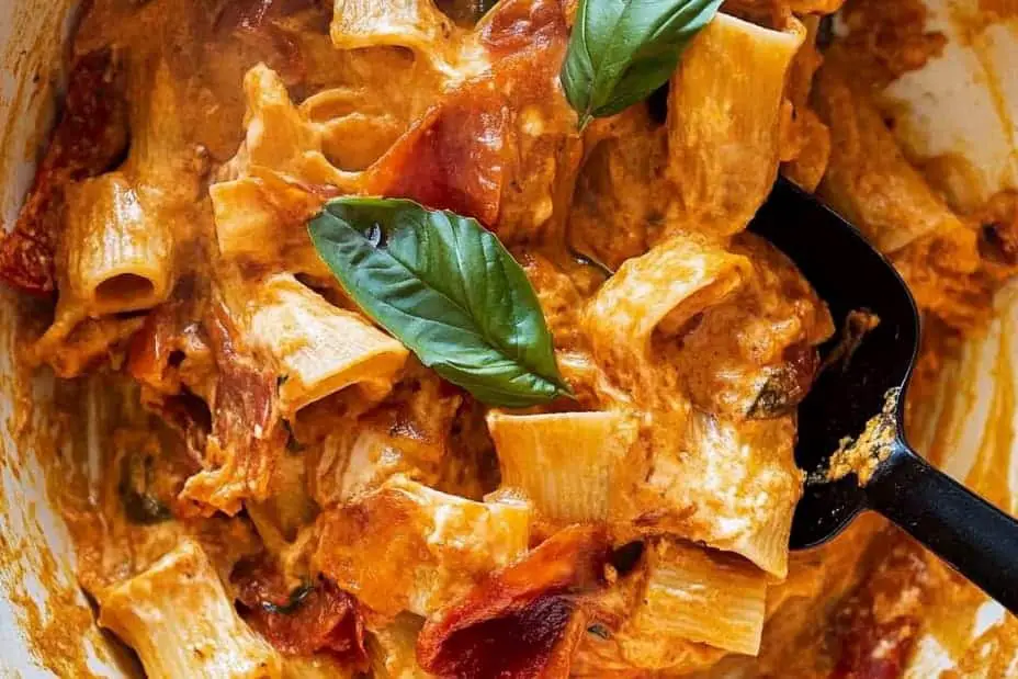 Creamy Roasted Tomato Ricotta Pasta with Crispy Prosciutto: An ...