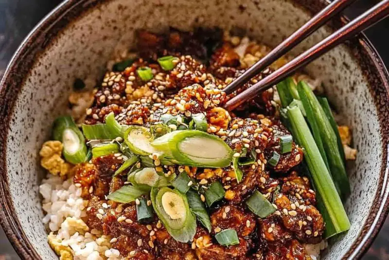 Korean Gochujang Beef Bowls: An Incredible 5-Ingredient Meal - Inspired ...