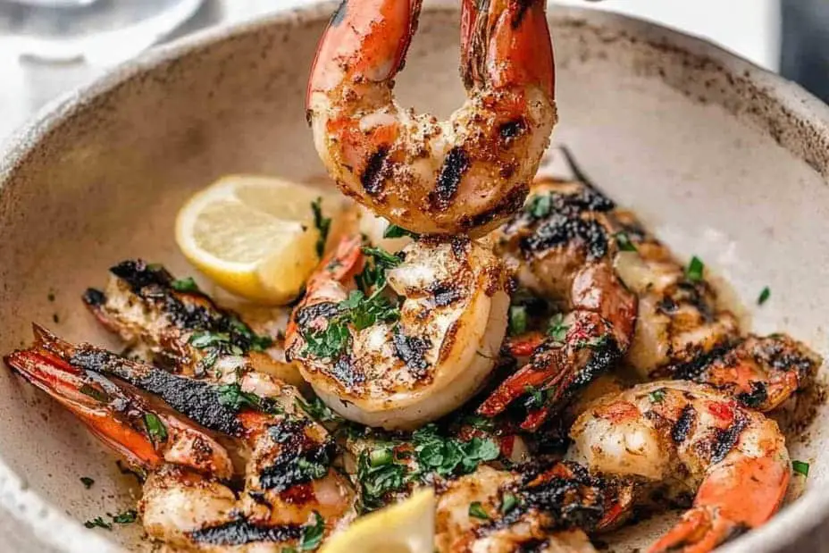 BBQ Grilled Prawns with Garlic, Lemon & Chilli: An Incredible Ultimate ...