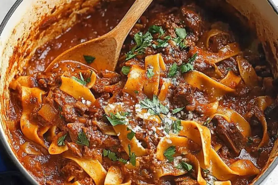 Dutch Oven Short Rib Ragu with Pappardelle: An Amazing Ultimate Recipe ...