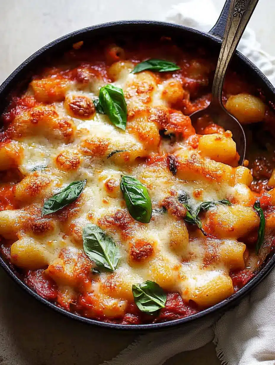 One Pan Gnocchi Pesto Bake: An Incredible Ultimate Recipe - Inspired ...