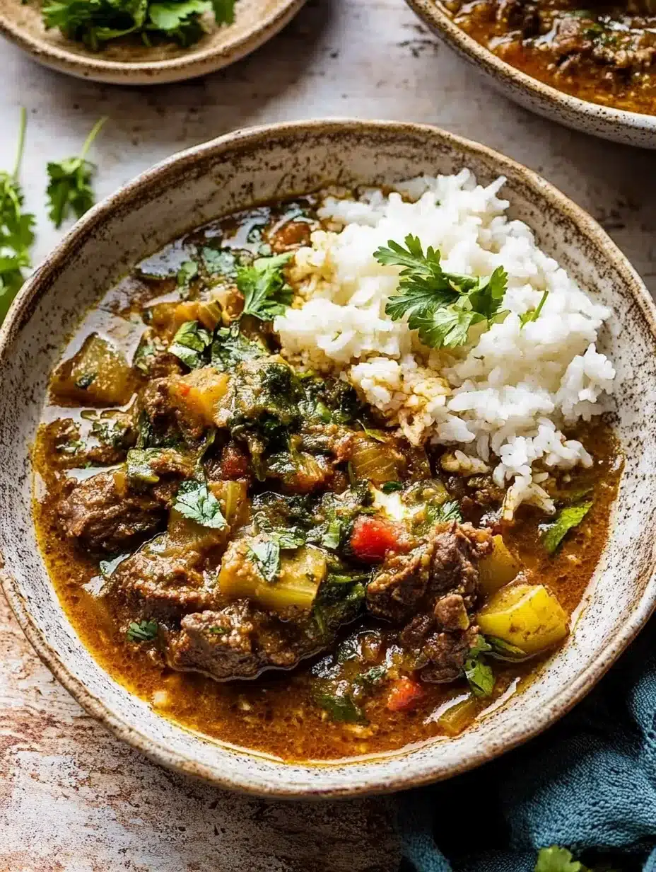 Persian Inspired Herb and Beef Stew with Rice: An Incredible Ultimate ...