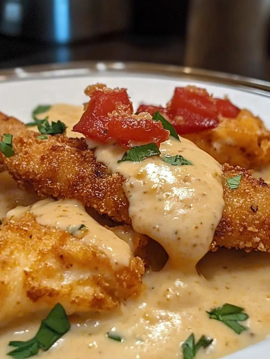 Fried Catfish & Smoked Cheddar-Gouda Grits with Shrimp Parmesan Sauce ...