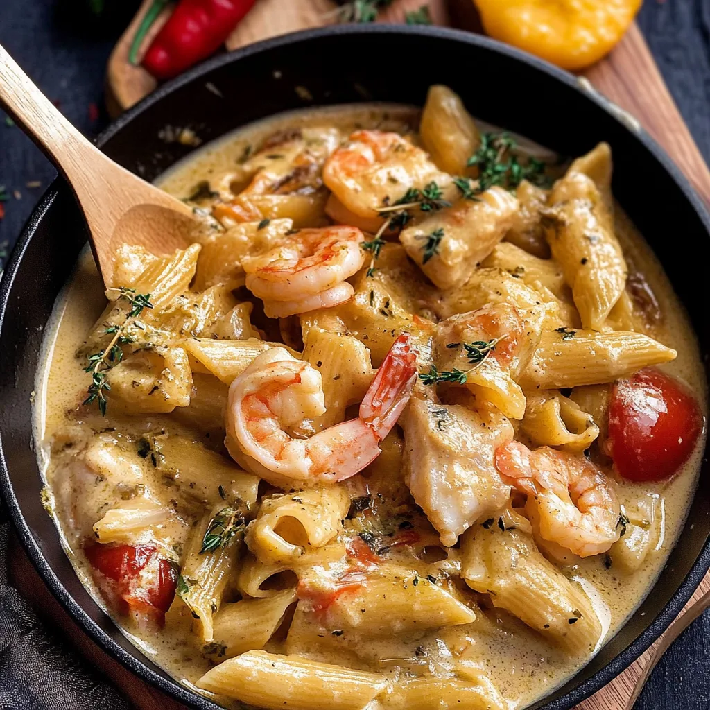 Creamy Jamaican Shrimp Rasta Pasta: An Incredible 7-Step Recipe ...