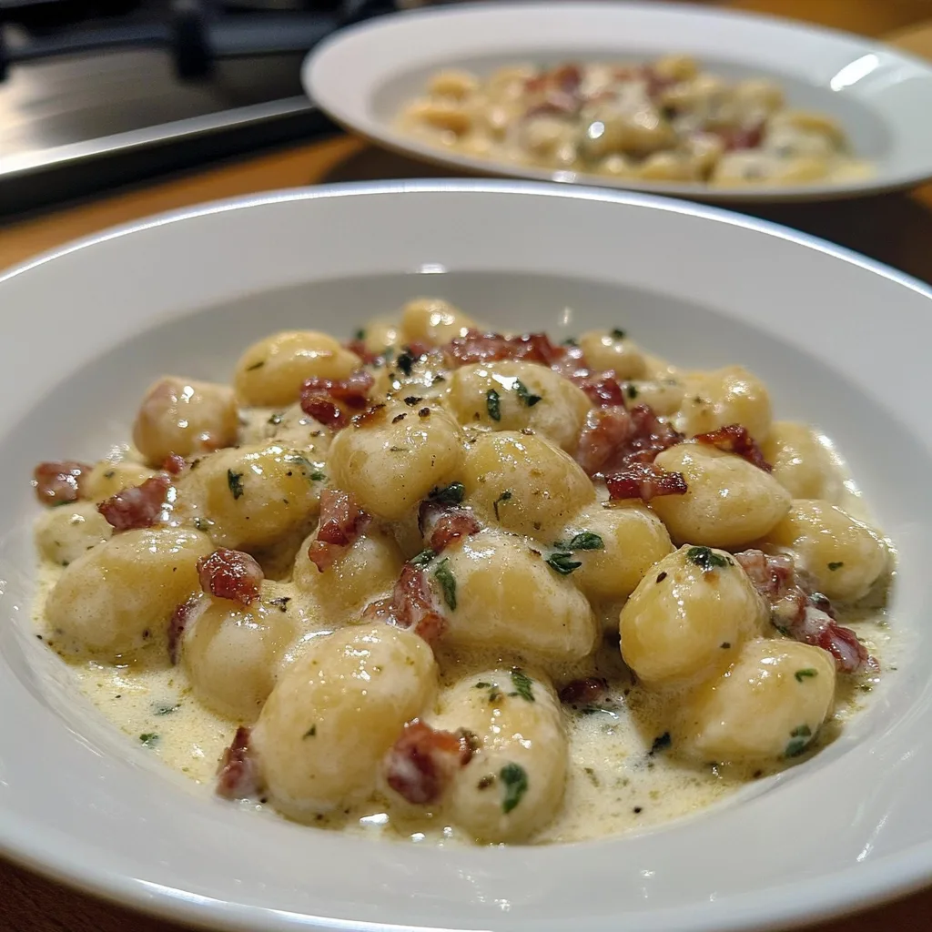 Gnocchi with Pancetta and Sage Cream Sauce: An Amazing Ultimate Recipe ...