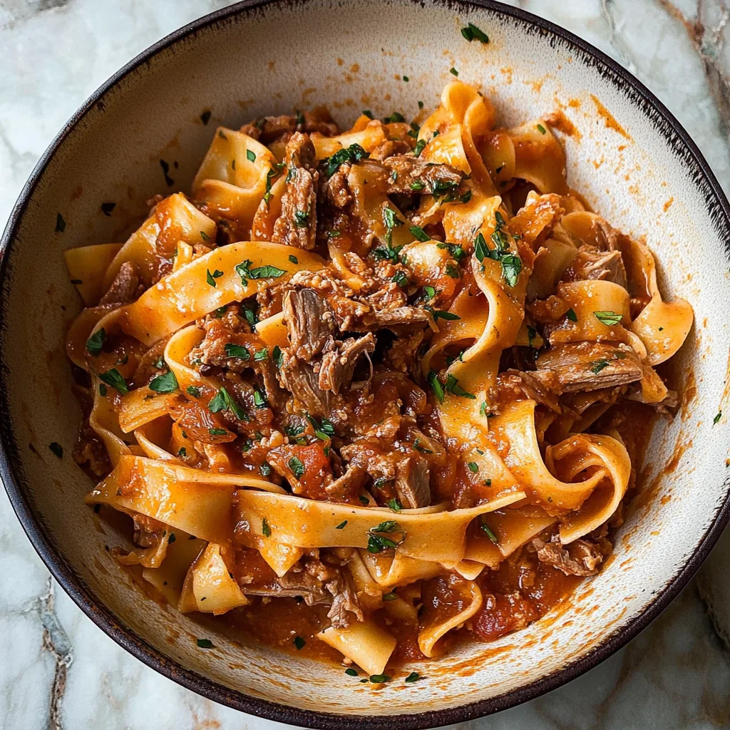 Slow Cooked Shredded Beef Ragu Pasta: An Incredible Ultimate Recipe ...