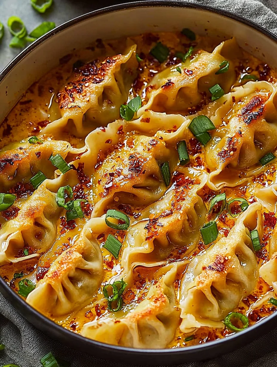 Baked Potstickers with Thai Curry Sauce: An Incredible Ultimate Recipe ...