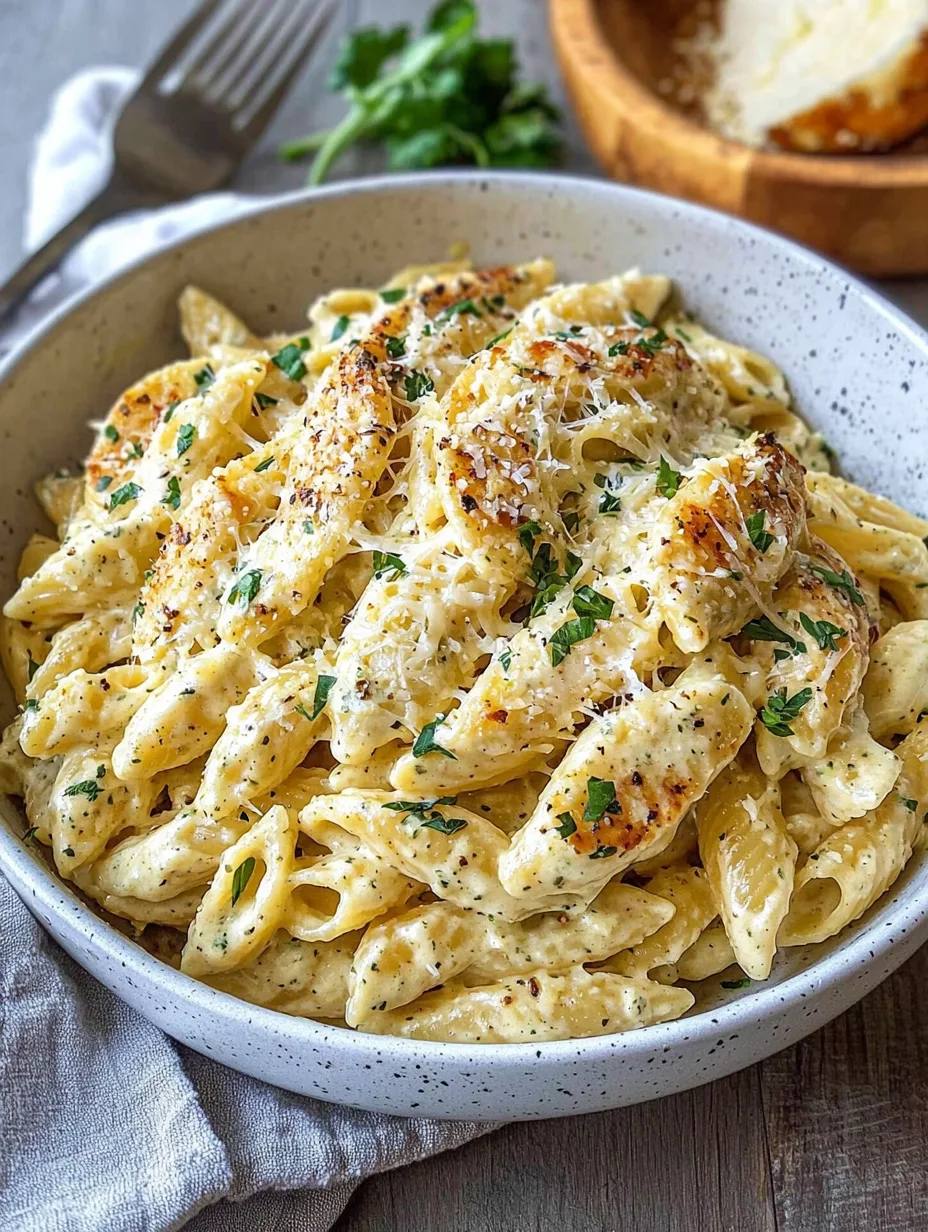Creamy Garlic Parmesan Pasta: An Incredible 7-Step Recipe - Inspired ...