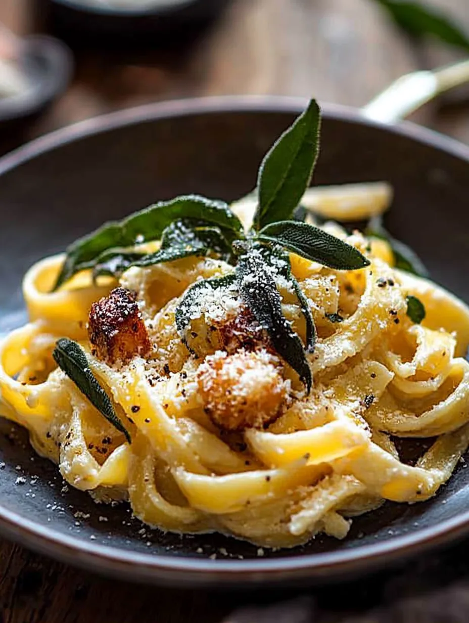 Pasta with Butter and Sage: An Incredible Ultimate Recipe - Inspired ...