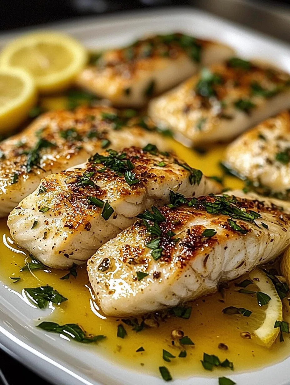 Lemon Garlic Fish Skillet: An Incredible Ultimate Recipe for Everyone ...